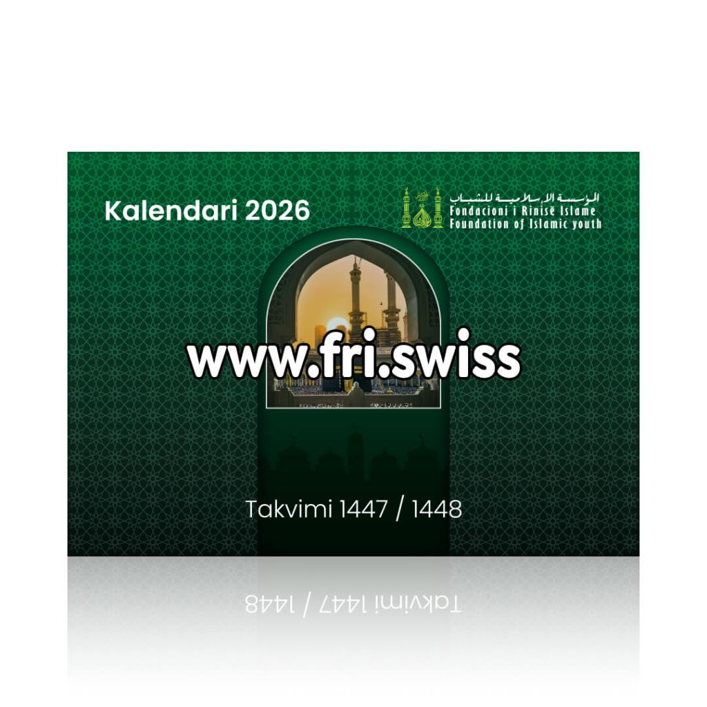 Kalendari – Takvimi 2026, gratis – Islam Shop